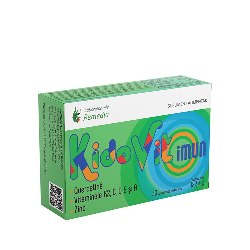 Kidovit Imun – 30 comprimate