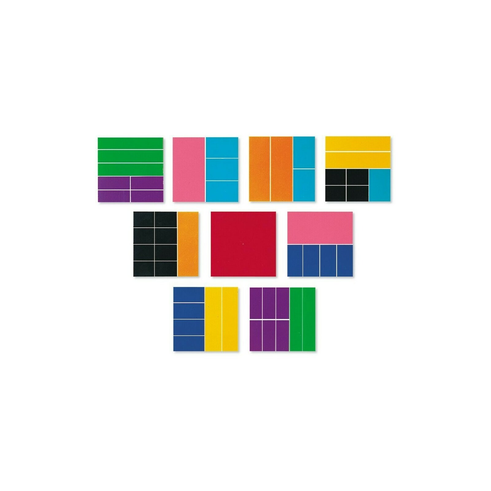 Geometria fractiilor - Patrate