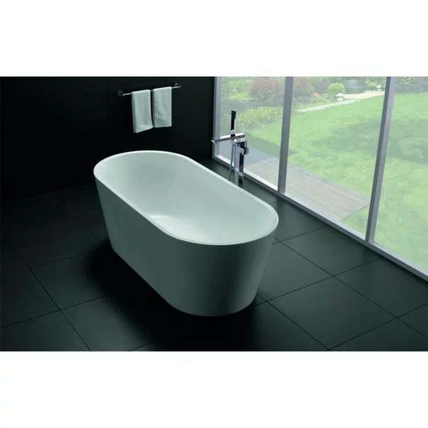 Cada freestanding Inter Ceramic acril alb 170x80 cm LB1708W | Neakaisa.ro