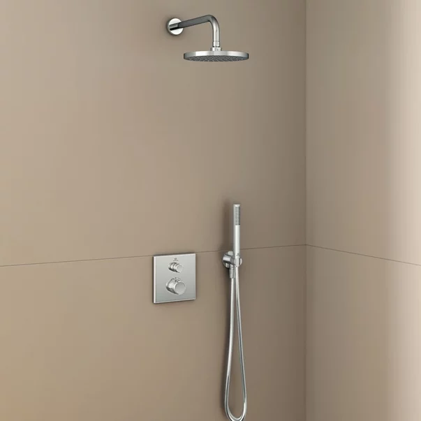 Cot de iesire dus cu suport Ideal Standard Multisuite crom lucios ...