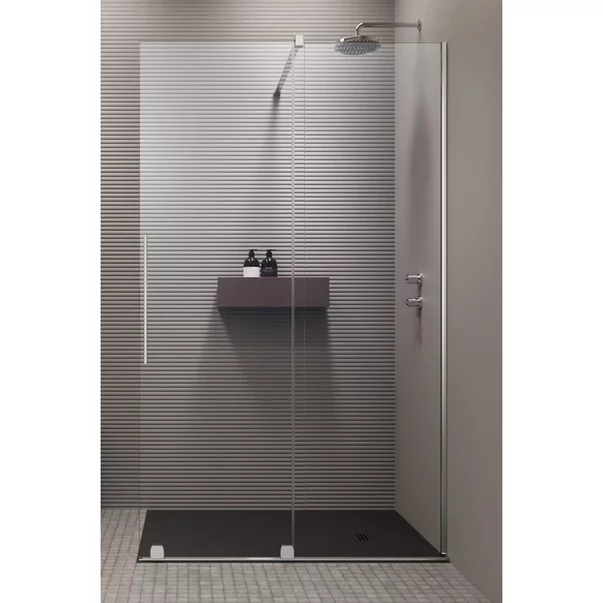 Paravan de dus tip Walk-in Radaway Furo crom-transparent 140 cm sticla ...