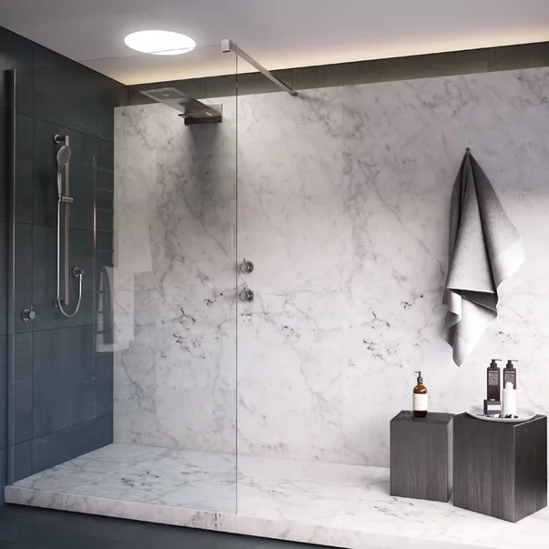 Paravan de dus tip Walk-in SanSwiss Easy 70x200 cm STR4P0705007 ...