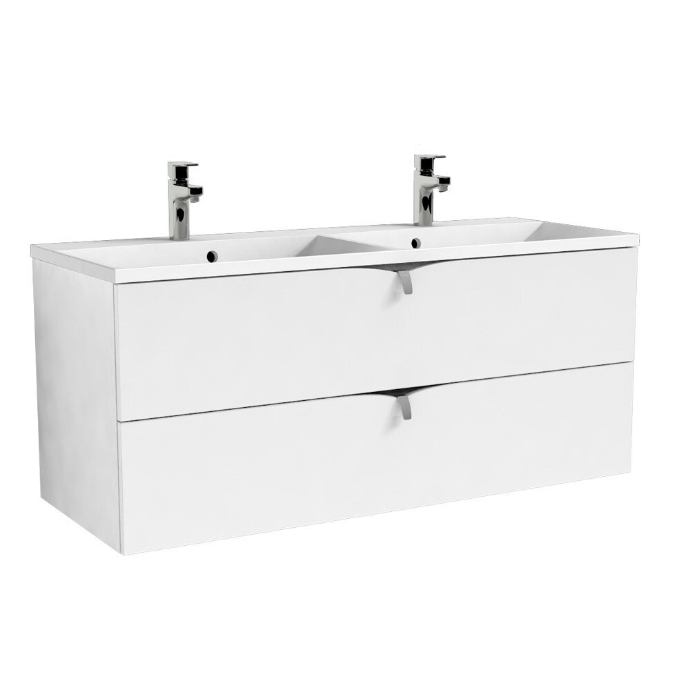 Set Dulap Baza Alb Oristo Siena Cu 2 Sertare Si Lavoar Din Compozit Set Dulap Baza Alb Oristo Siena Cu 2 Sertare Si Lavoar Din Compozit