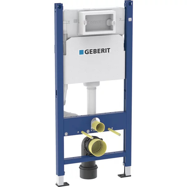 Set rezervor wc incastrat cu set fixare si clapeta negru mat Geberit ...