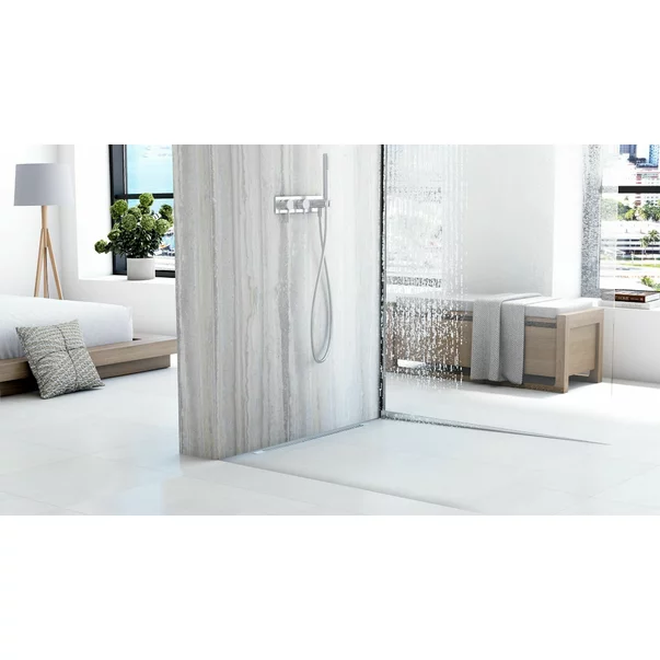 Set rigola pentru dus plus capac inox periat Rea Neo Ultra Slim 60 cm 5902557386994 | Neakaisa.ro