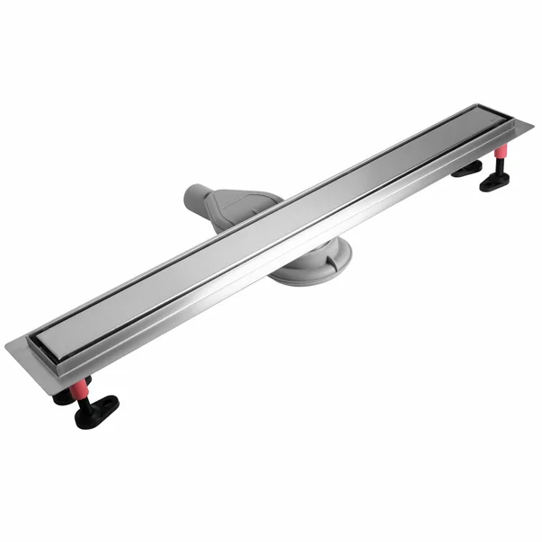 Set rigola pentru dus plus capac inox periat Rea Neox Superflow 60 cm 5902557394722 | Neakaisa.ro