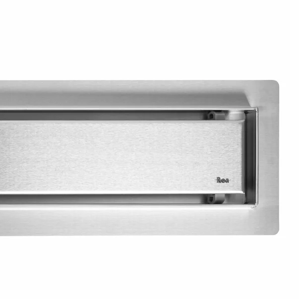 Set rigola pentru dus plus capac inox periat Rea Neox Superflow 60 cm 5902557394722 | Neakaisa.ro