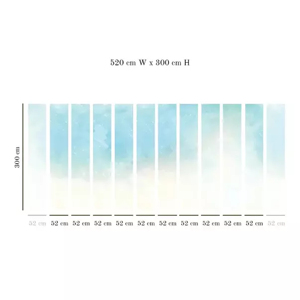 Tapet VLAdiLA Blue Sky 520 x 300 cm VLDLW0333STM520 | Neakaisa.ro