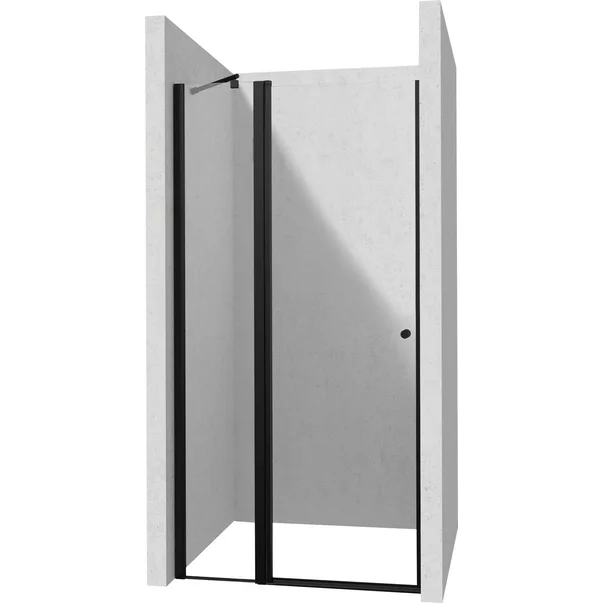 Usa de dus pivotanta Deante Kerria Plus negru 120 cm KTSUN45P | Neakaisa.ro