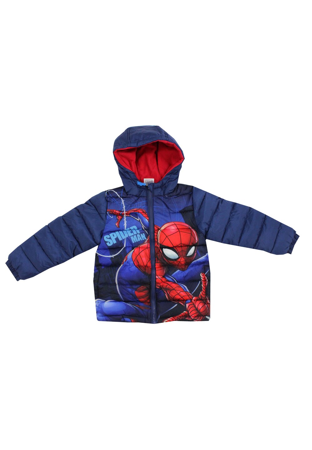 Geaca iarna baieti, Spider Man, rosie