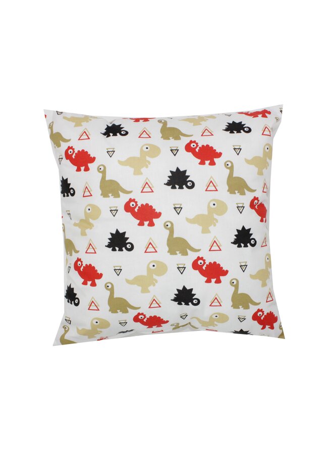 Perna cu Dinozauri rosii, 38x38 cm