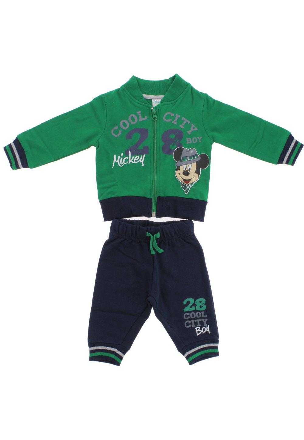 Trening bebe, Mickey Mouse, verde