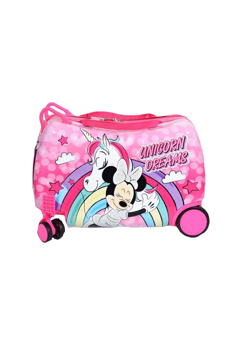 Troller tip geanta, Unicorn Dreams, Minnie Mouse, roz, 44x28,5x21 cm